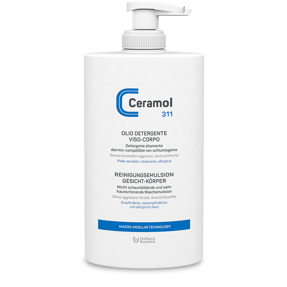OLIO DETERGENTE VISO-CORPO – Ceramol